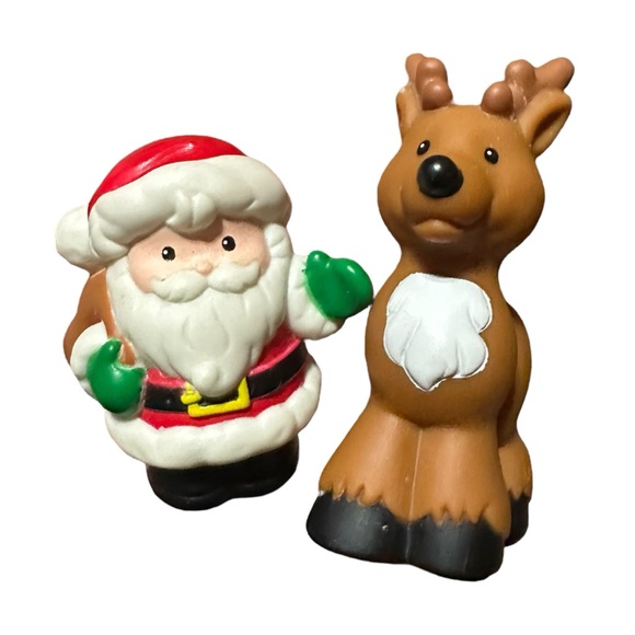 Fisher-Price | Toys | Fisher Price Santa Claus Reindeer Little People ...